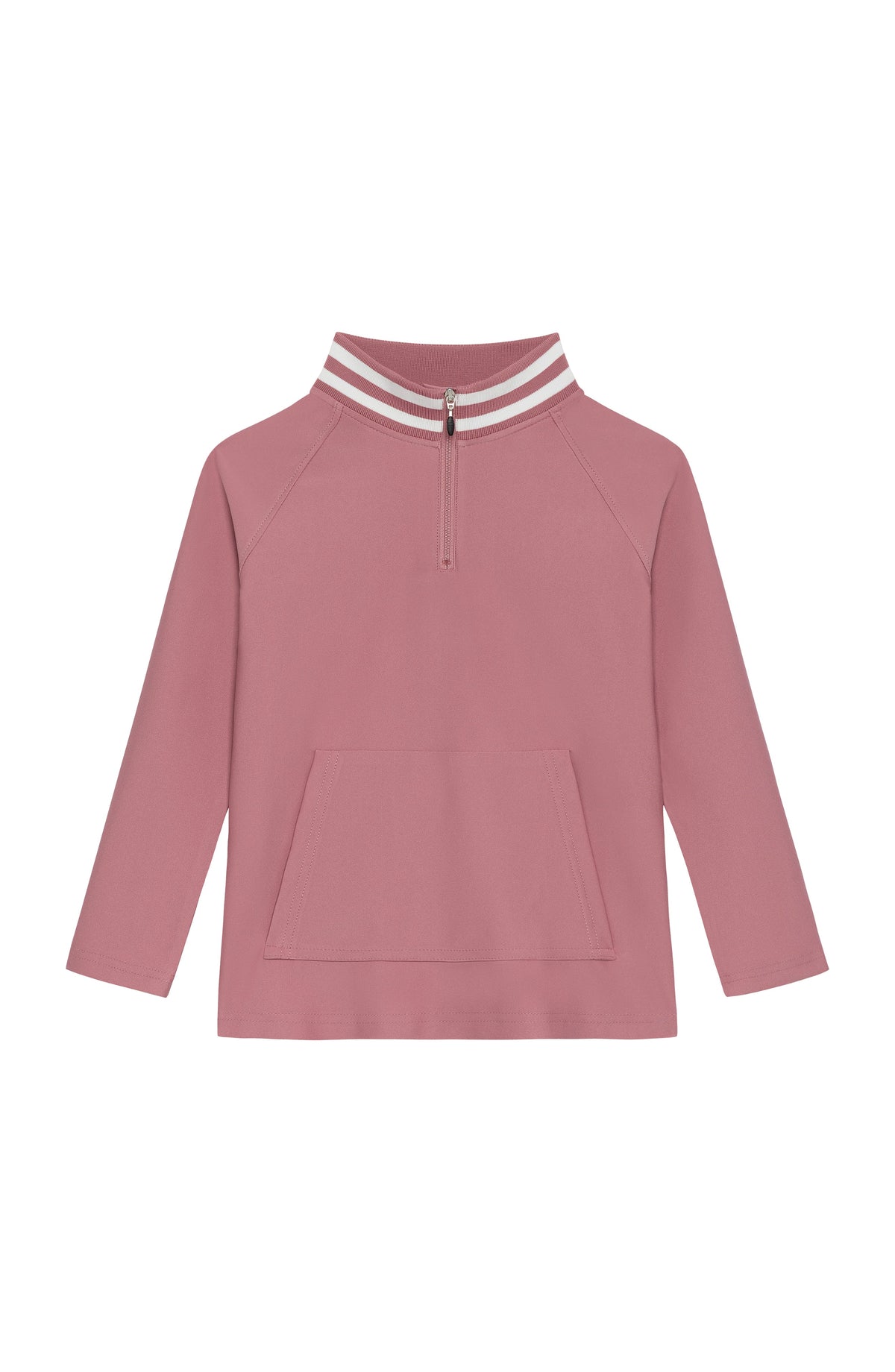 Retro Half-Zip - Dusty Pink — Collins & Conley
