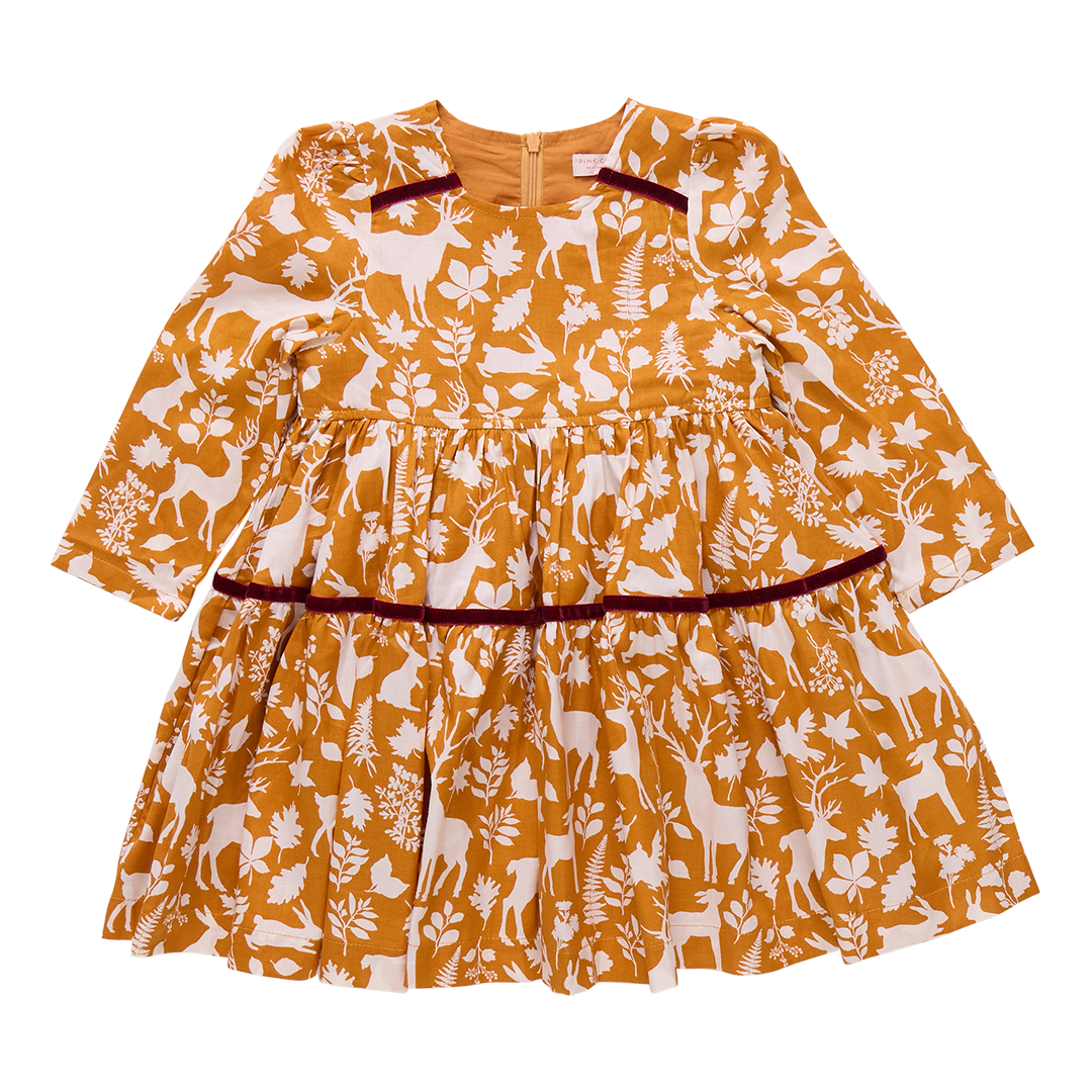 Lennon Dress - Harvest Botanical — Collins & Conley